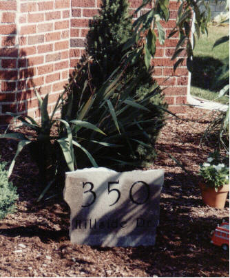 Design Stone Engraving - Address Stones